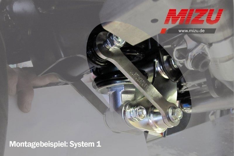 Verlaging set MIZU (40mm) Honda CB500F / CB500X / CBR500R / CB750 ...