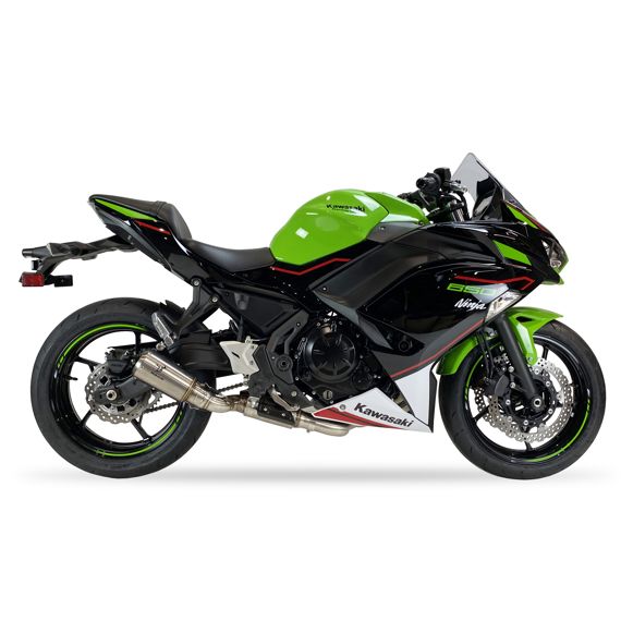 Ixrace MK2 SERIES INOX FULL SYSTEM KAWASAKI Z650 / RS / NINJA 650 - MDI ...