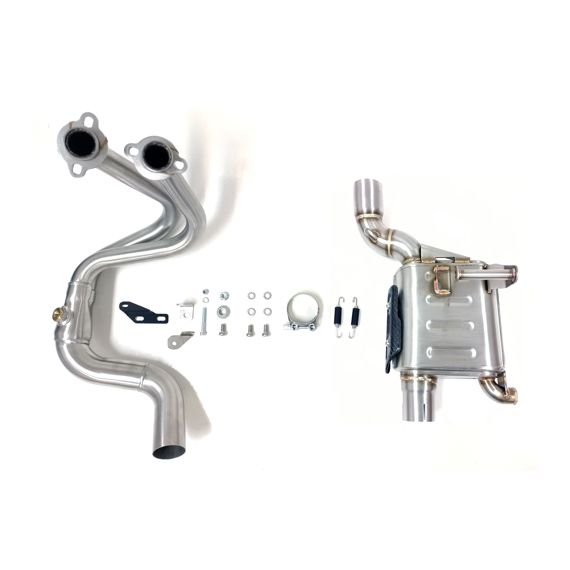 Ixrace MK2 SERIES BLACK FULL SYSTEM KAWASAKI Z650 / RS /NINJA 650 - MDI ...