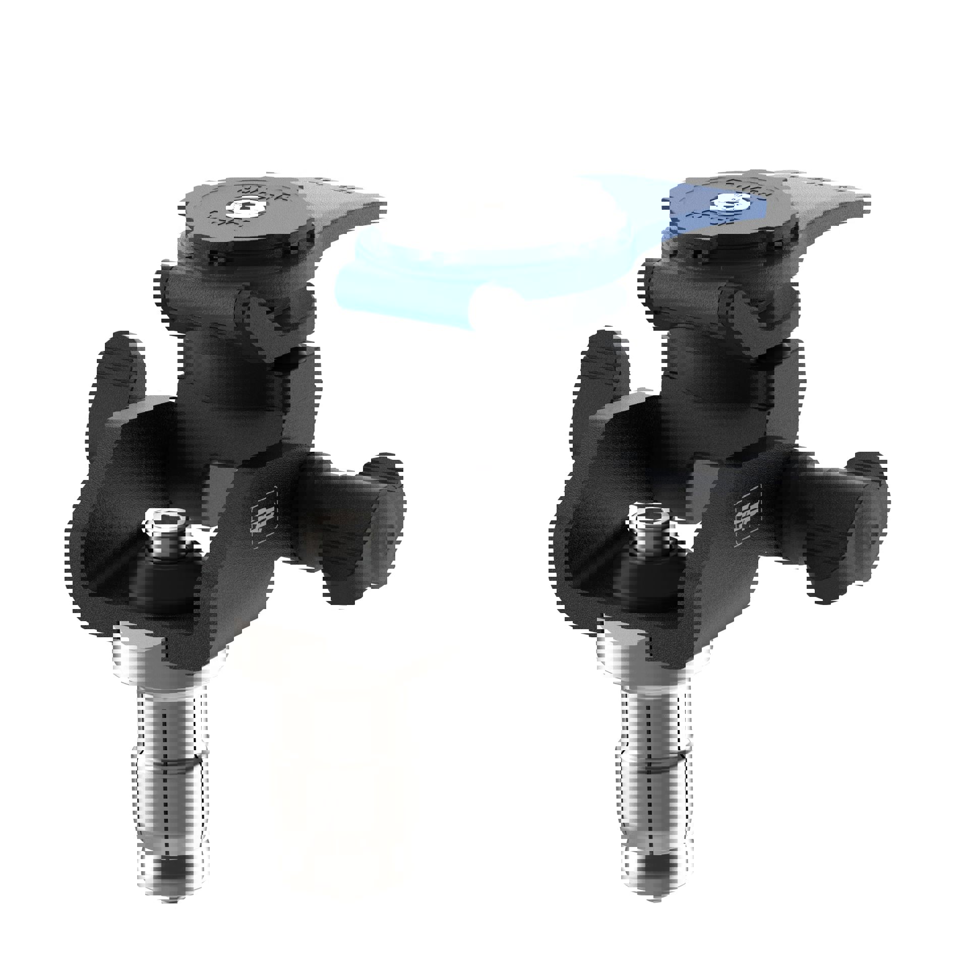 Evotech Quad Lock Compatible Top Yoke Mount - Honda VFR750 (1991 - 1997 ...