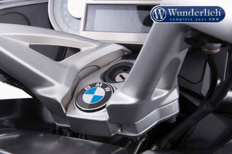 Handlebar riser BMW K1600B/Grand America/GT/GTL - silver Wunderlich ...